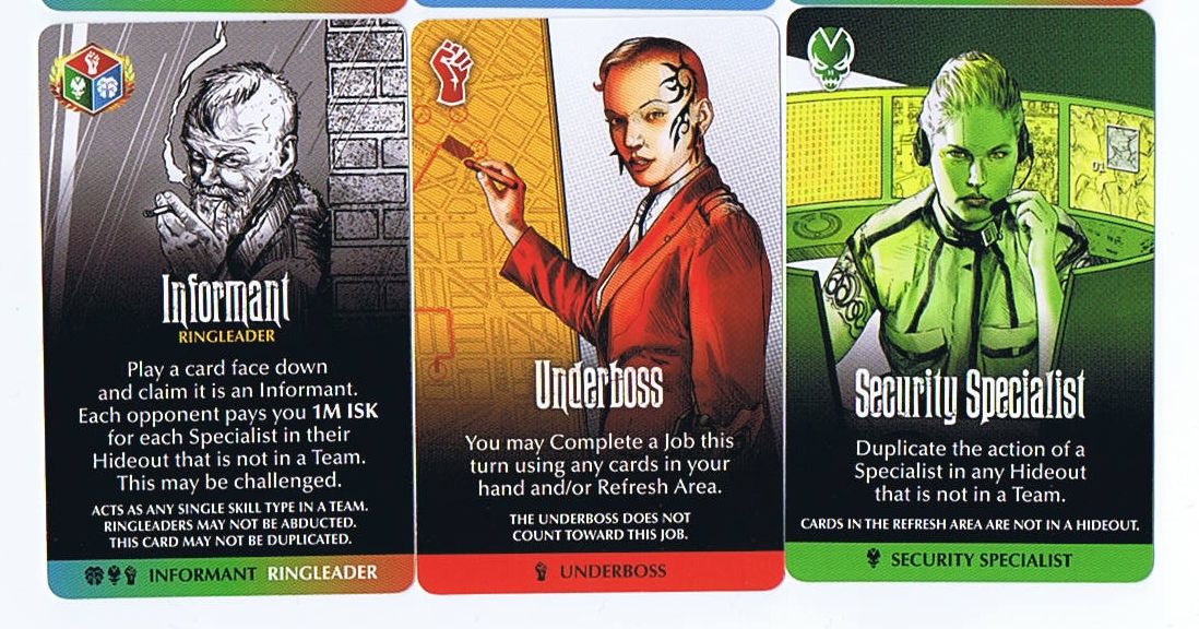 Grifters: Informants and Specialist Promo Cards | Board Game ...