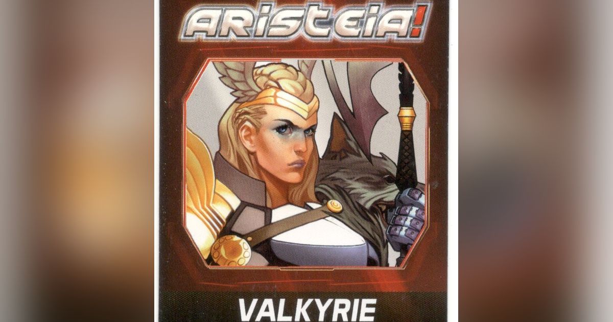 Aristeia!: Valkyrie Alternate Art Card | Board Game Accessory ...