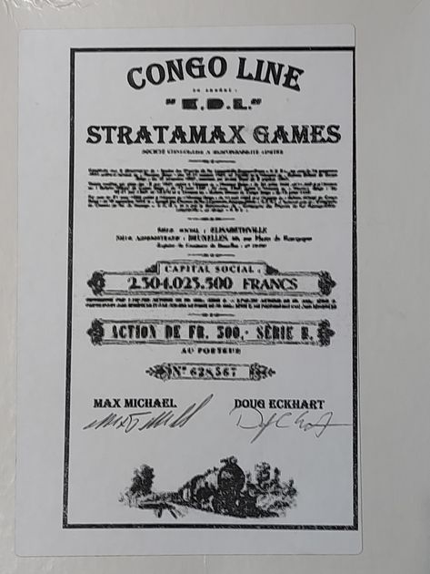 Congo Line | Board Game | BoardGameGeek