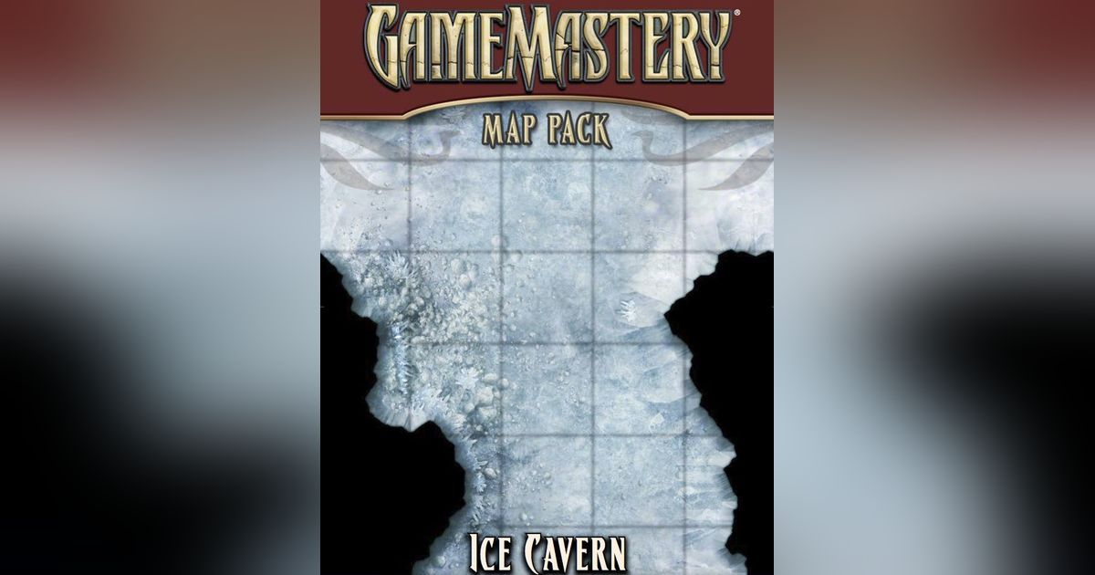 GameMastery Map Pack: Ice Cavern | RPG Item | BoardGameGeek