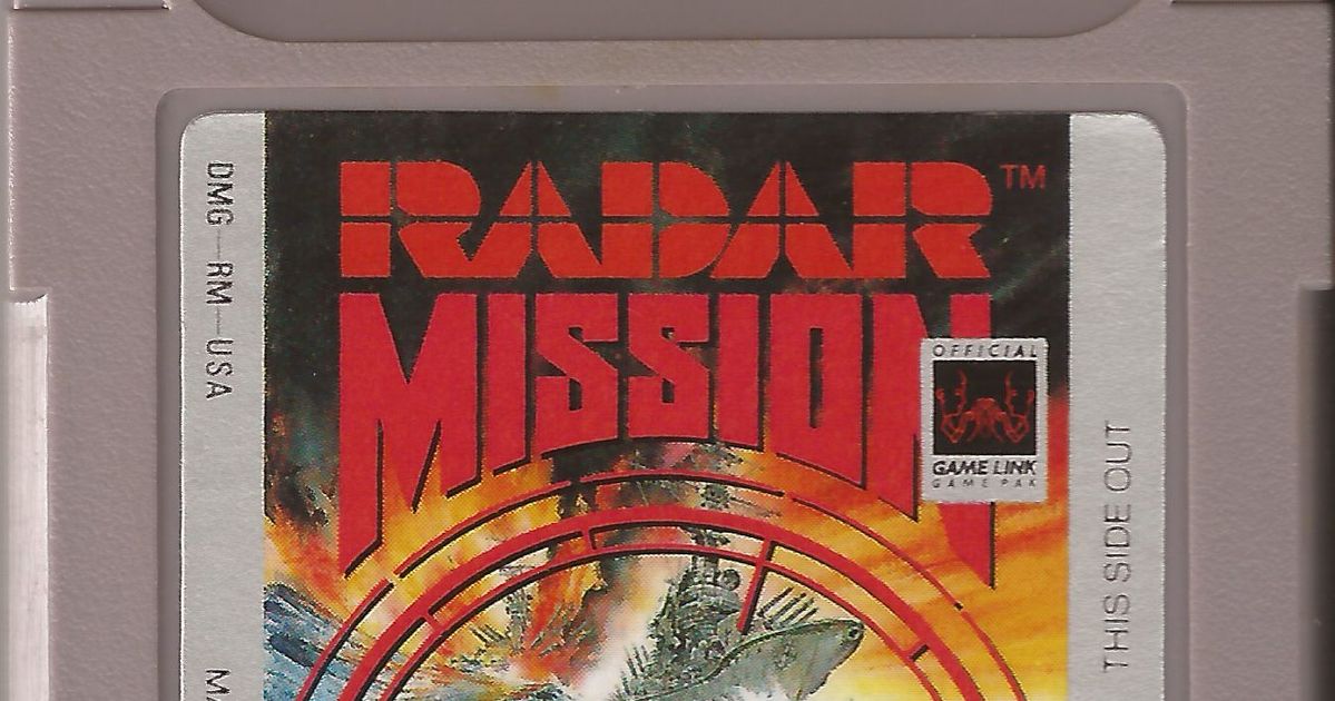 Radar Mission | Video Game | VideoGameGeek