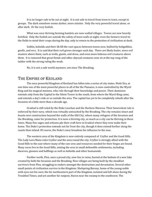 Greyhawk Reborn Background | RPG Item | RPGGeek