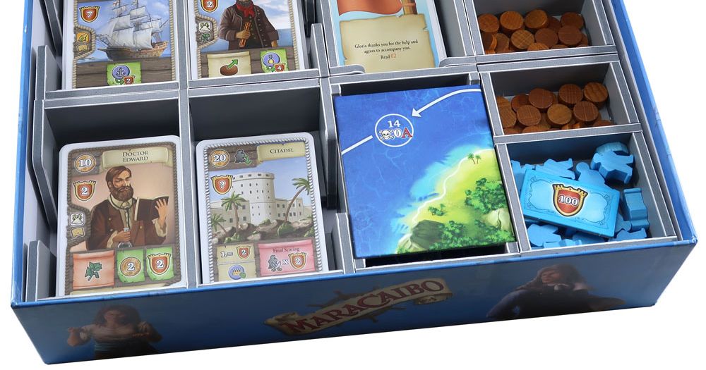 Maracaibo: Folded Space Insert | Board Game Accessory | BoardGameGeek
