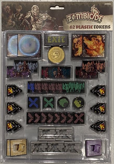 Zombicide: Black Plague – Plastic Token Pack | Board Game Accessory ...