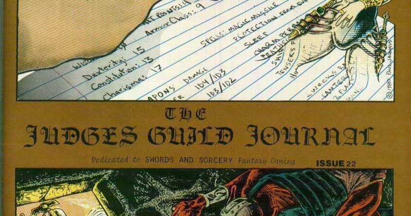 The Dungeoneer (Issue 19) / The Judges Guild Journal (Issue 22 - Aug ...