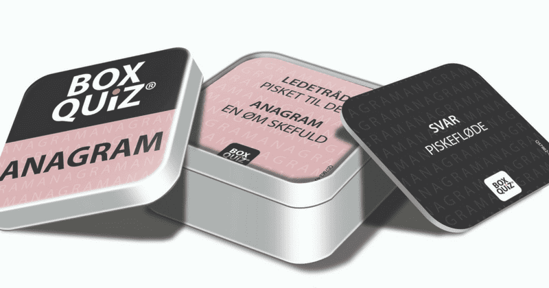 Box Quiz: Anagram | Board Game | BoardGameGeek