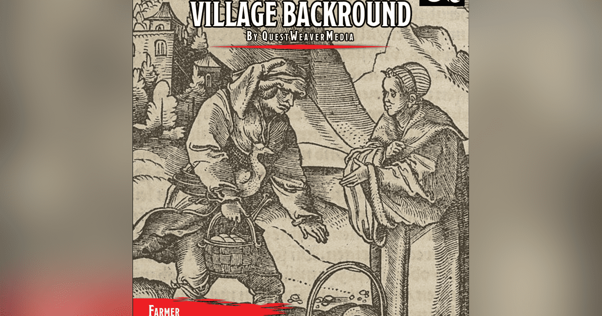 Custom Village Background: Farmer | RPG Item | BoardGameGeek