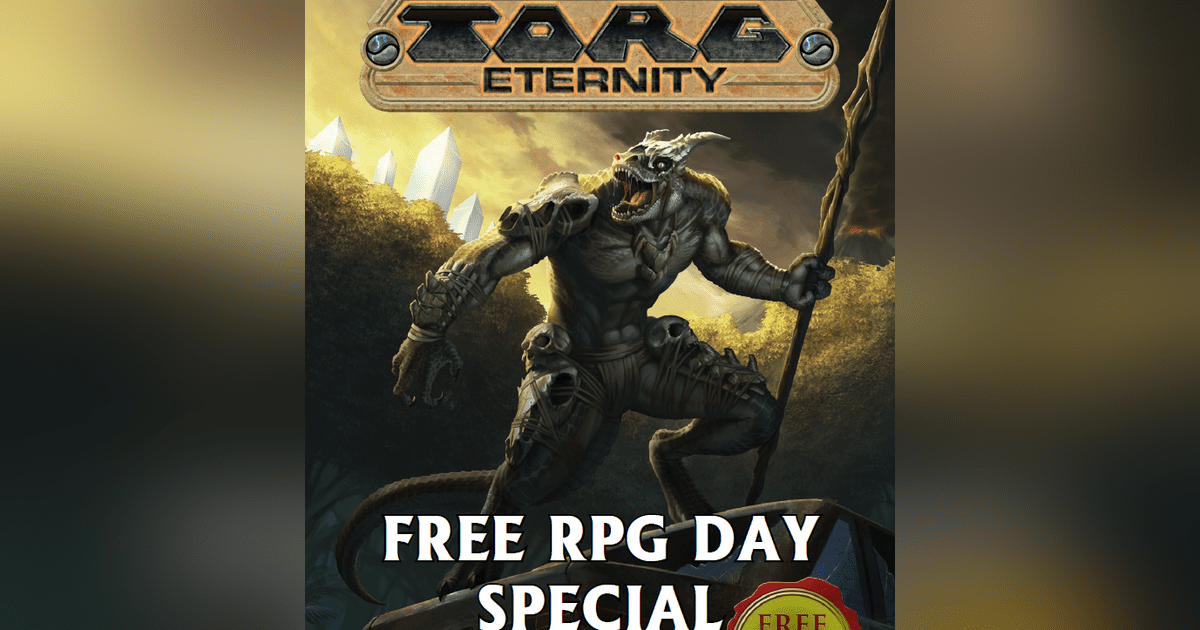 Torg Eternity: Free RPG Day Special | RPG Item | BoardGameGeek