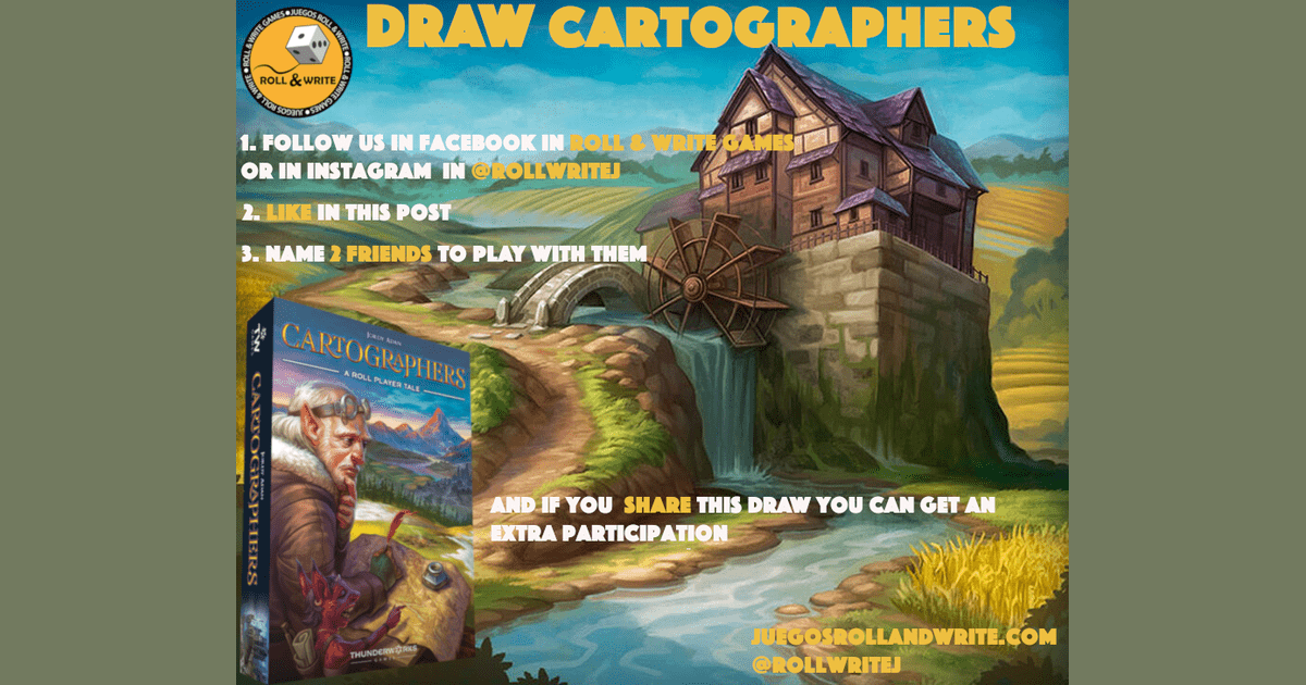 Draw Cartographers A Roll Player Tale Juegos Roll And Write Videogamegeek 