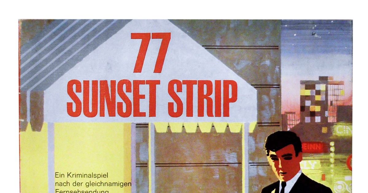 77 Sunset Strip | Board Game | BoardGameGeek