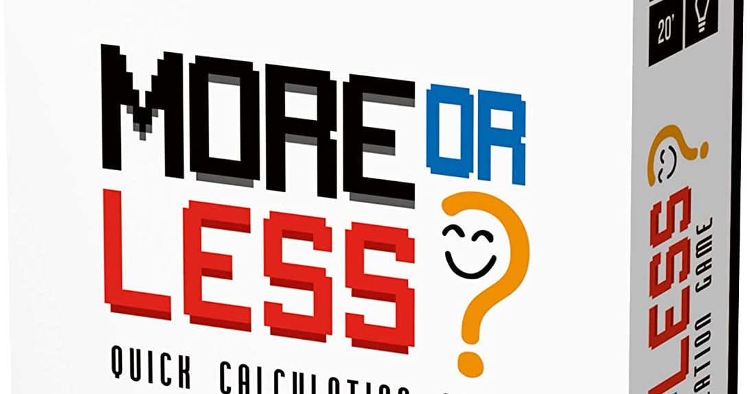More or Less? | Board Game | BoardGameGeek