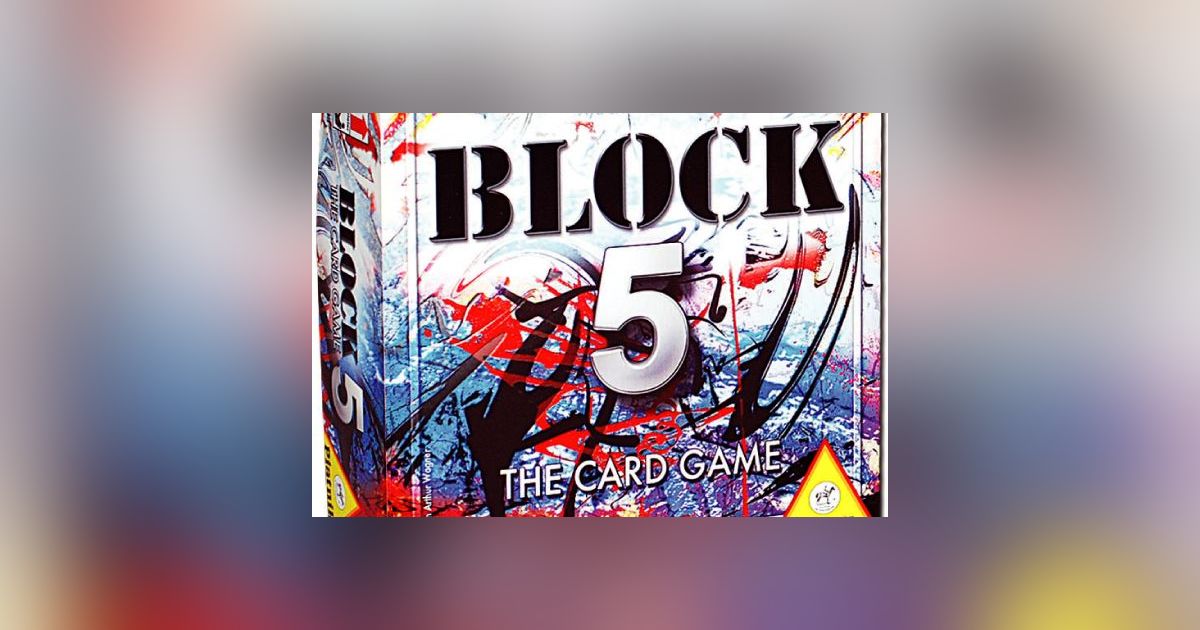 Block 5: The Card Game | Board Game | BoardGameGeek