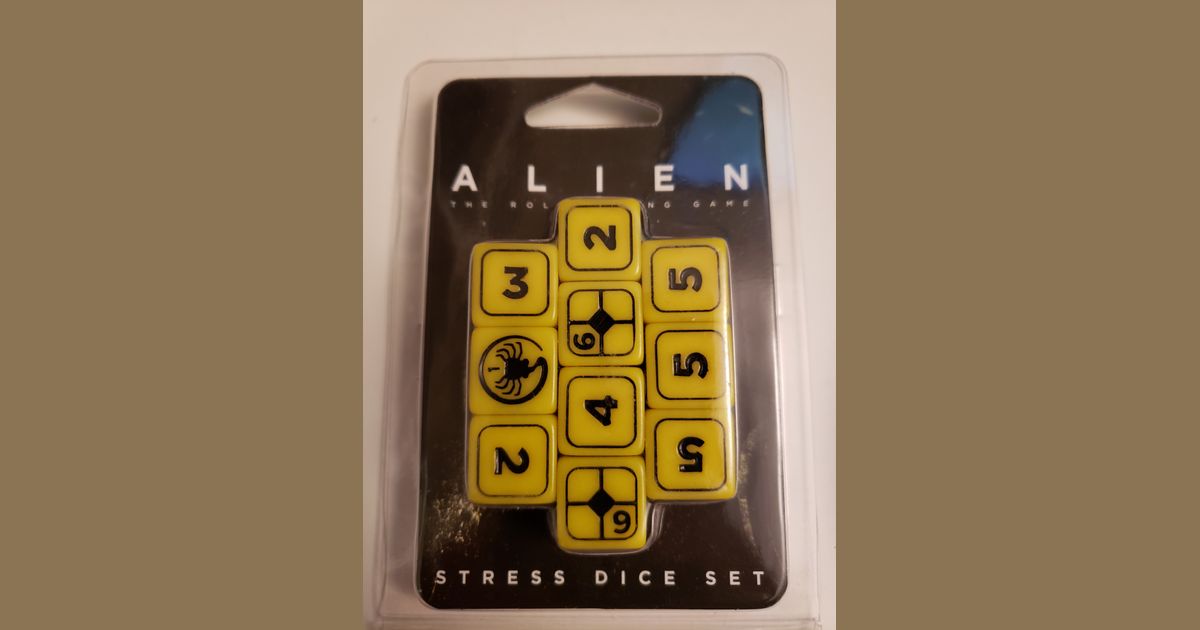 ALIEN The Roleplaying Game Stress Dice Set | RPG Item | RPGGeek