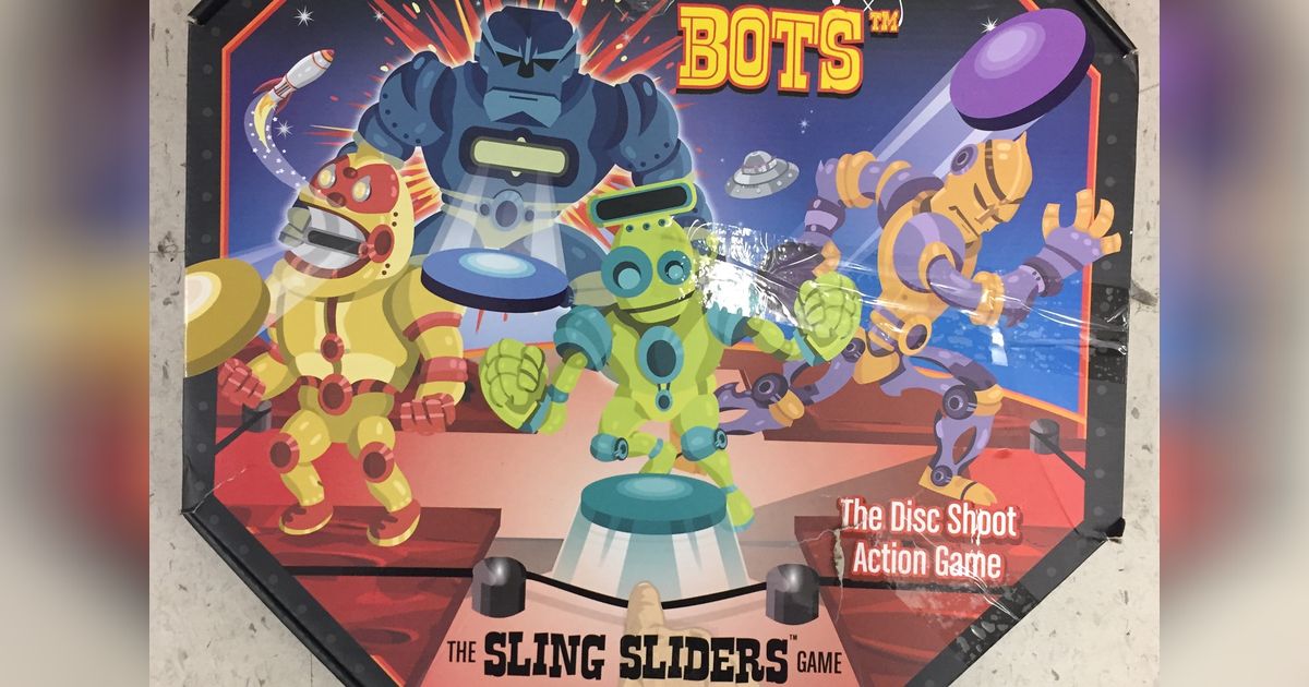 Battle Bots: The Sling Sliders Game | Board Game | BoardGameGeek