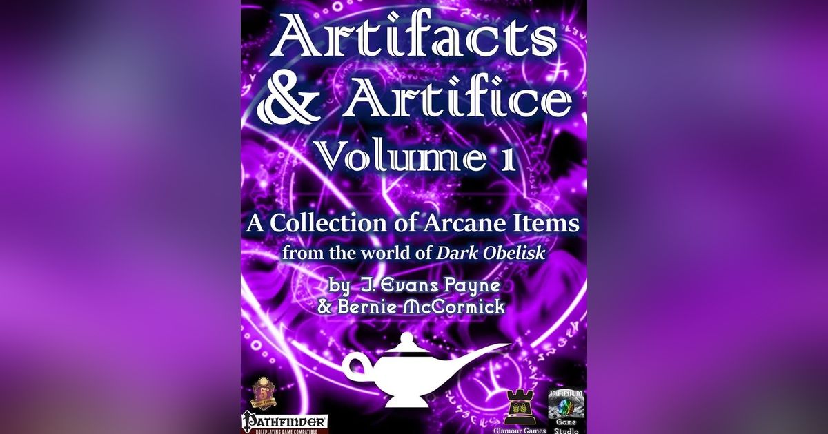 Artifacts & Artifice Volume 1 (Pathfinder) | RPG Item | BoardGameGeek
