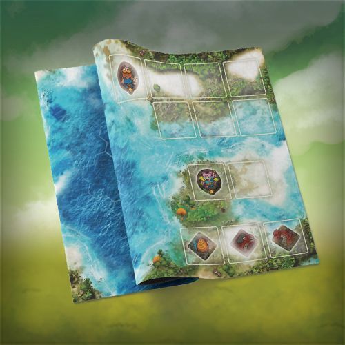 Dwar7s Winter/Dwar7s Spring: Dual Sided Game Mat | Board Game Accessory ...