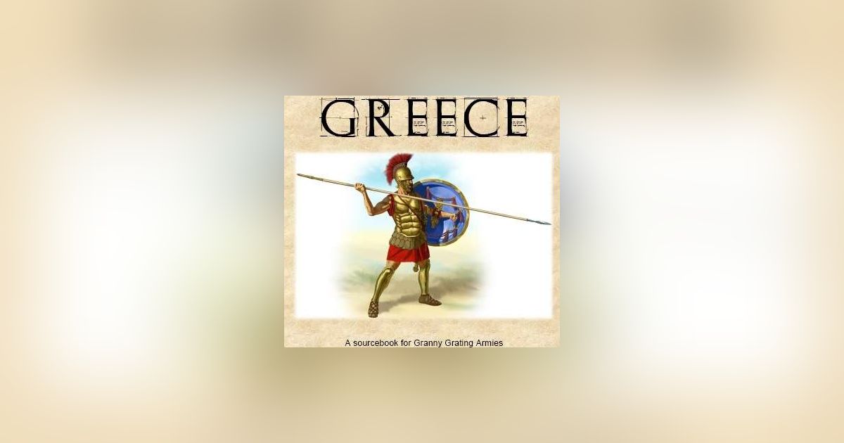 G.G.A.: Greece Source book | Board Game | BoardGameGeek