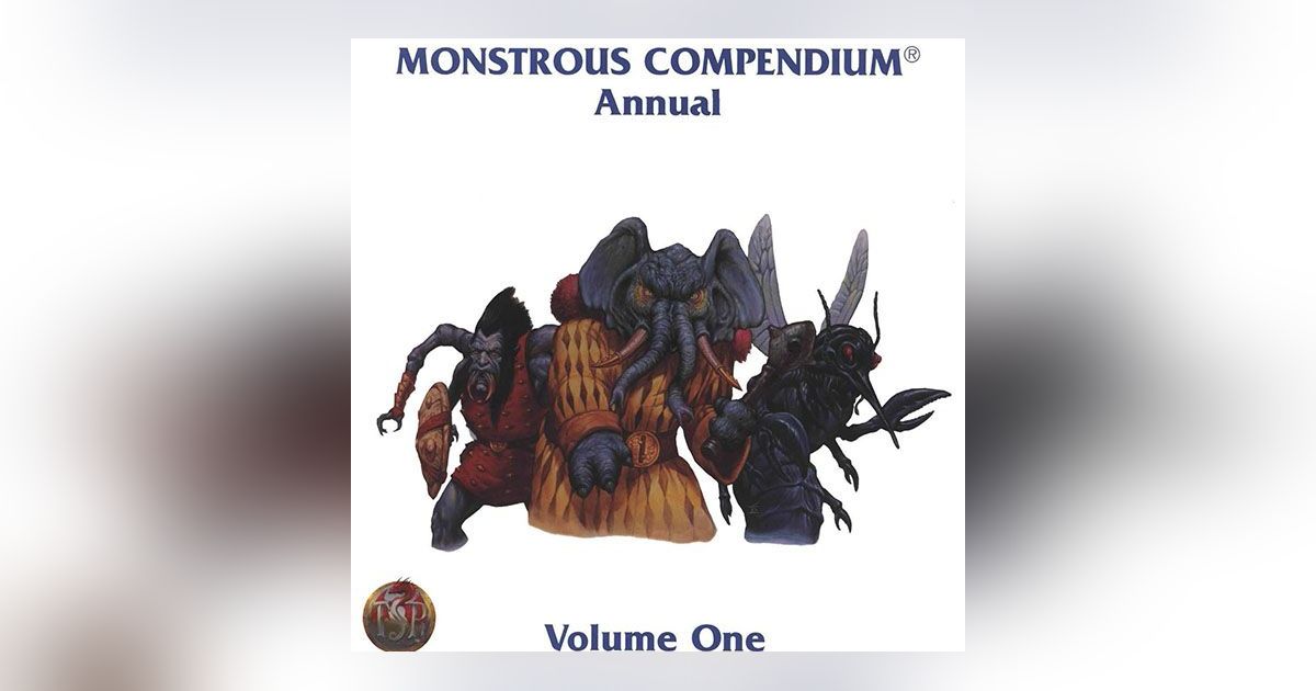 Monstrous Compendium Annual Volume One | RPG Item | RPGGeek