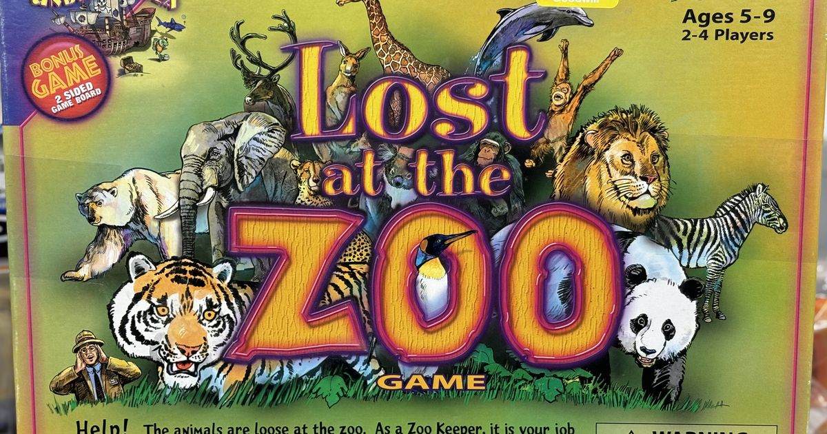 Lost at the Zoo | Board Game | BoardGameGeek