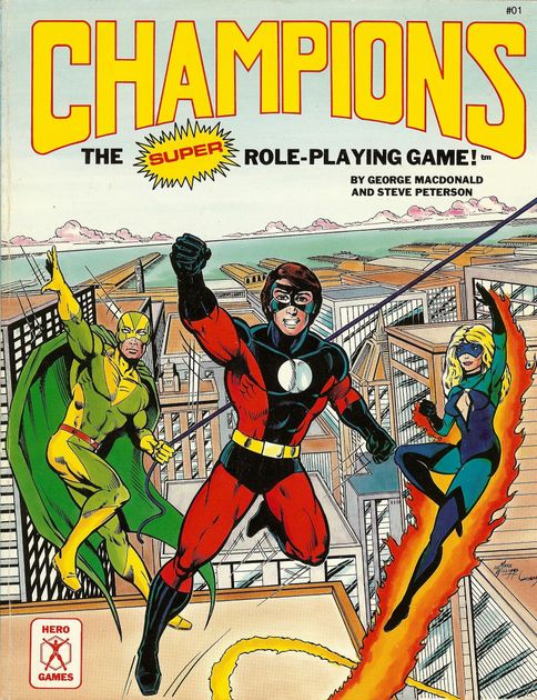 Champions 3rd Edition Boxed Set | RPG Item | RPGGeek