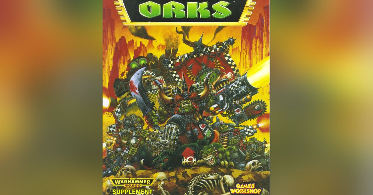 ork codex warhammer 40k