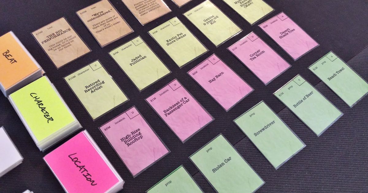 The Cutting Room Floor: The Moviebuilding Game | Board Game | BoardGameGeek