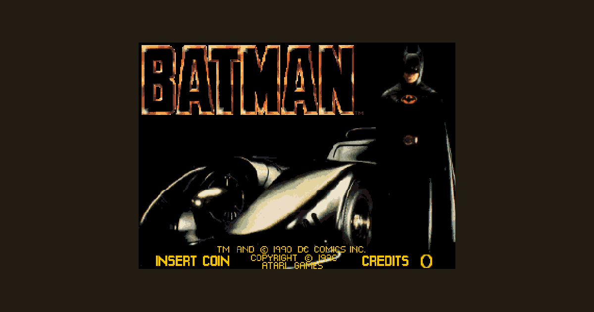 Batman (1990/Arcade) | Video Game | VideoGameGeek