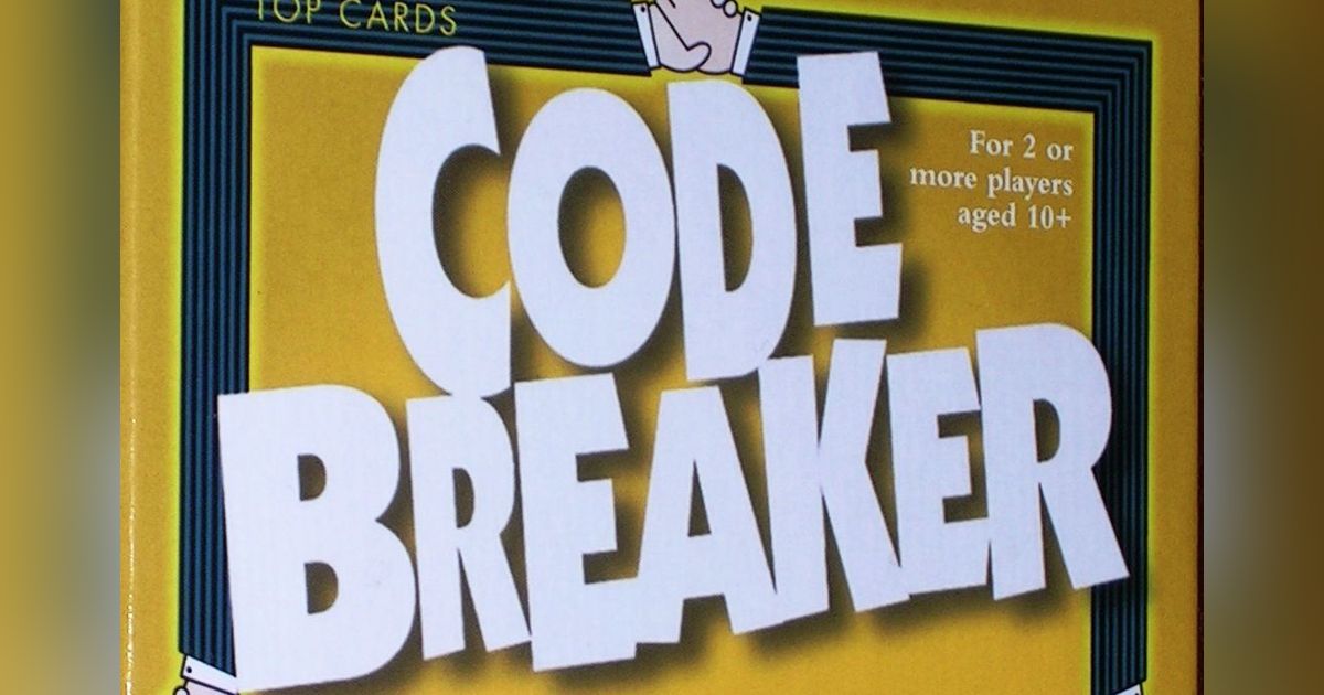 Code Breaker | Board Game | BoardGameGeek