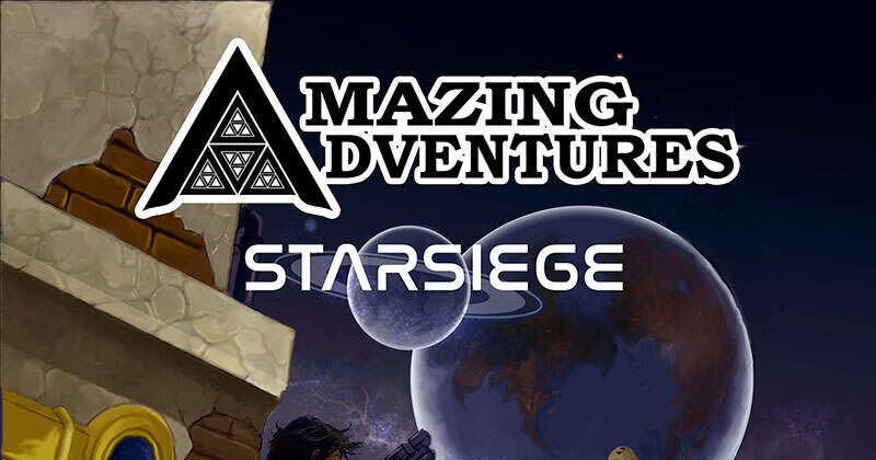 Amazing Adventures: StarSiege | RPG Item | RPGGeek
