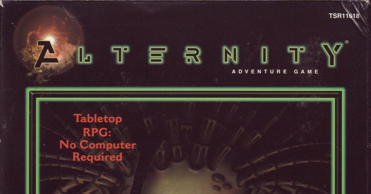 Alternity Adventure Game: StarCraft Edition | RPG Item | RPGGeek