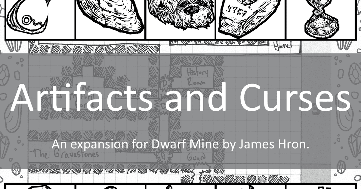 Dwarf Mine: Artifacts and Curses | Board Game | BoardGameGeek