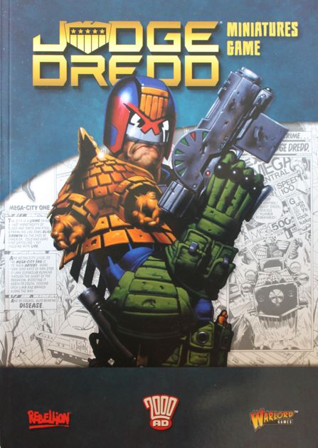Judge Dredd Miniatures Game QRS | Judge Dredd Miniatures Game: Rulebook