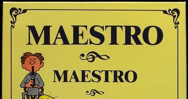 Maestro | Board Game | BoardGameGeek