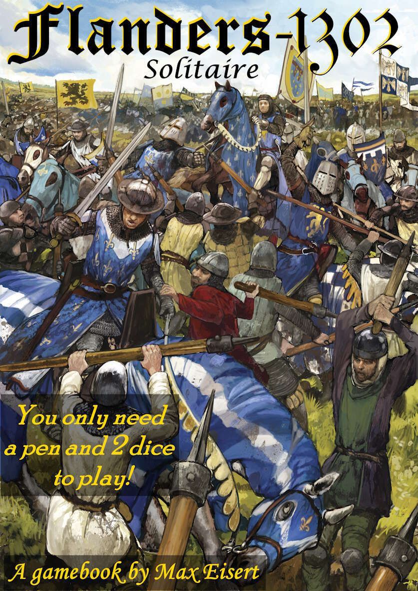 Flanders-1302 Solitaire (2025) | Board Game Videos