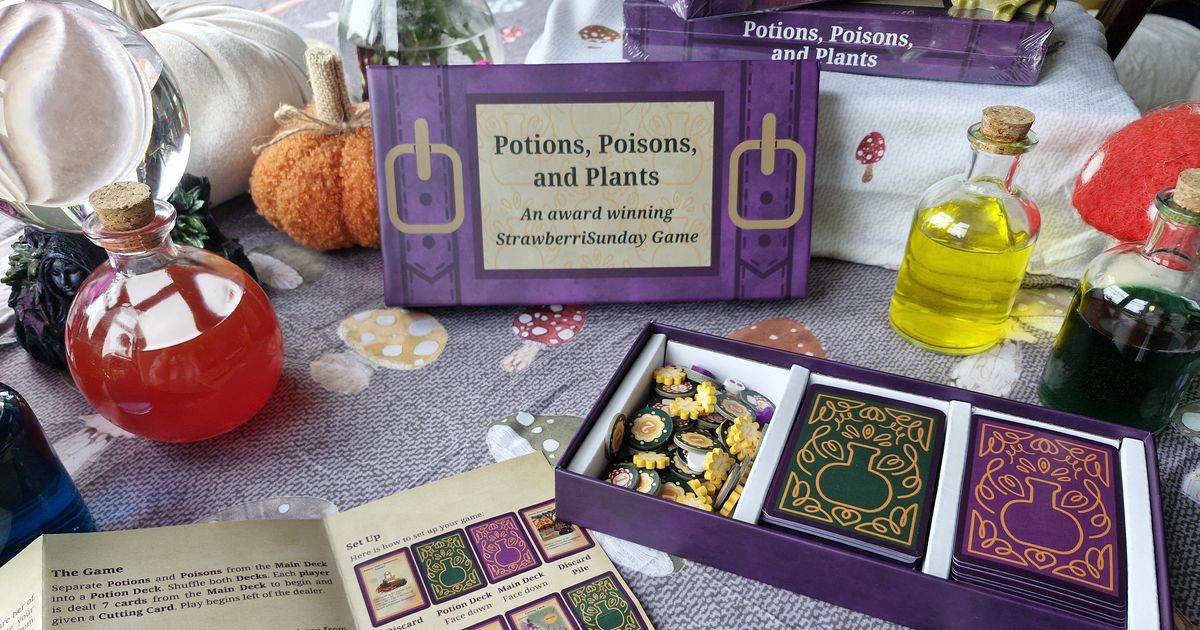 Potions, Poisons, and Plants | Board Game | BoardGameGeek