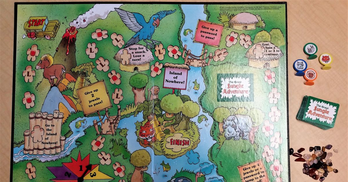 The Great Jungle Adventure | Board Game | BoardGameGeek