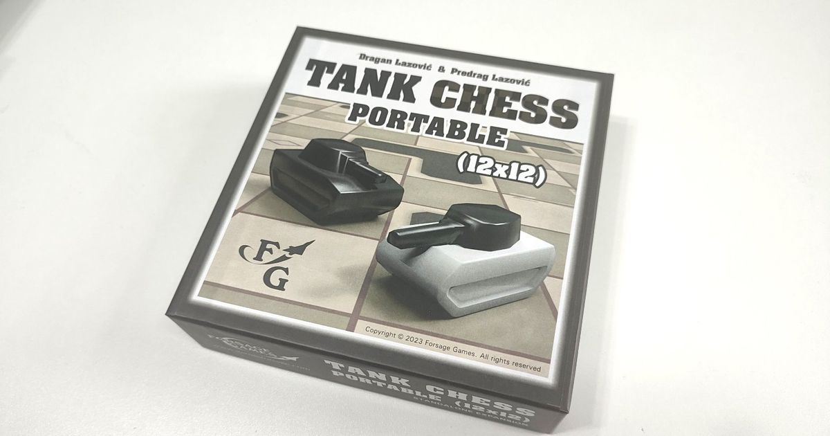 Tank Chess: Portable | Board Game | BoardGameGeek