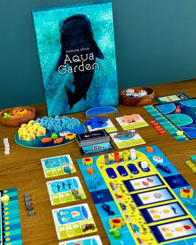 Aqua Garden - A short review by @themeepleguys | Aqua Garden