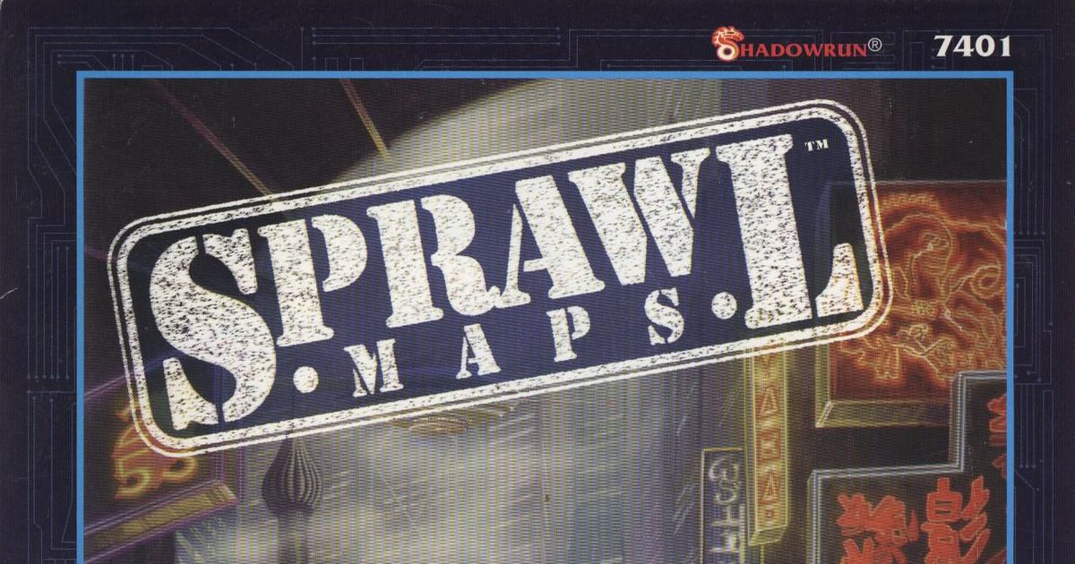 Sprawl Maps | RPG Item | RPGGeek