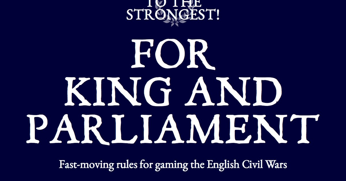 For King and Parliament | Board Game | BoardGameGeek