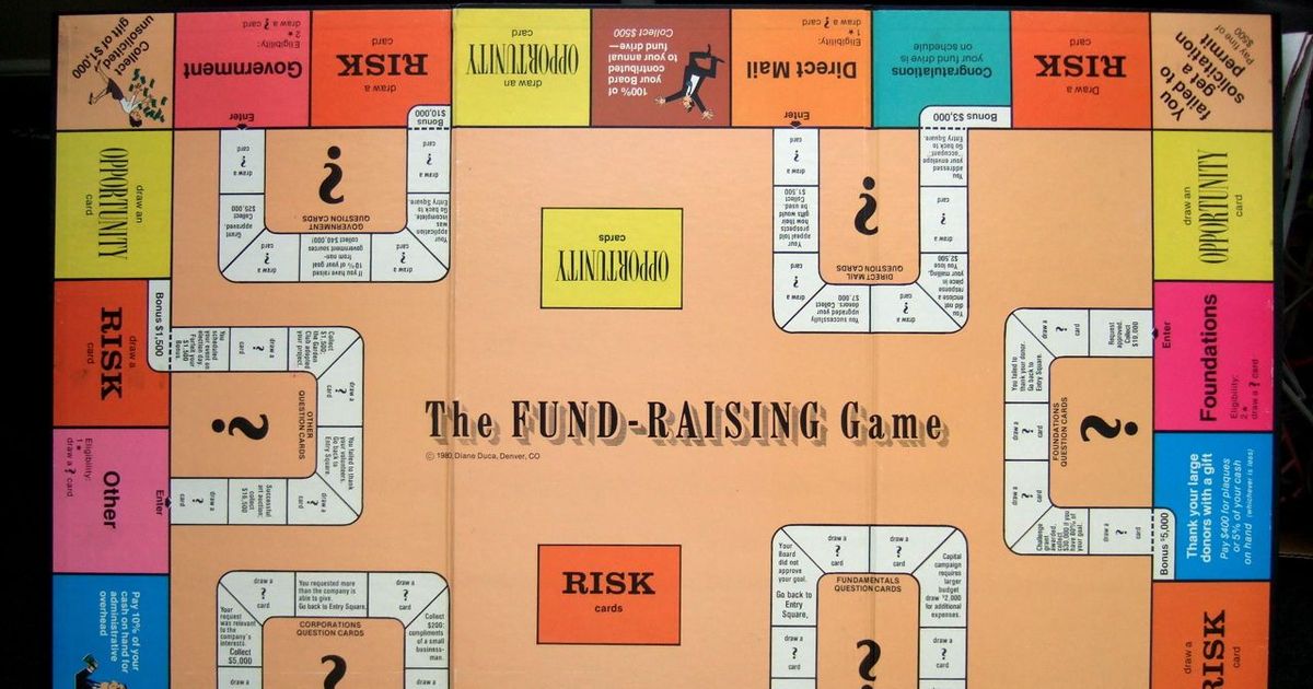 The Fund-Raising Game | Board Game | BoardGameGeek