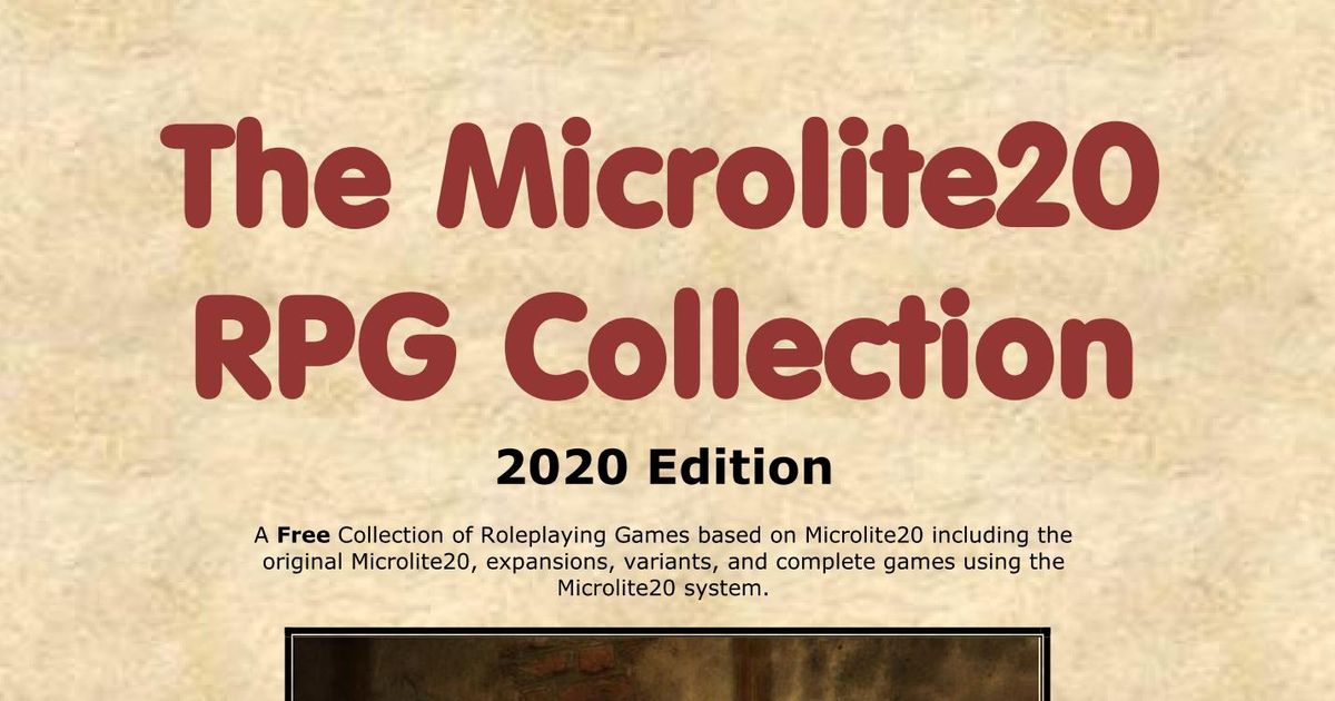 The Microlite20 RPG Collection: 2020 Edition | RPG Item | RPGGeek