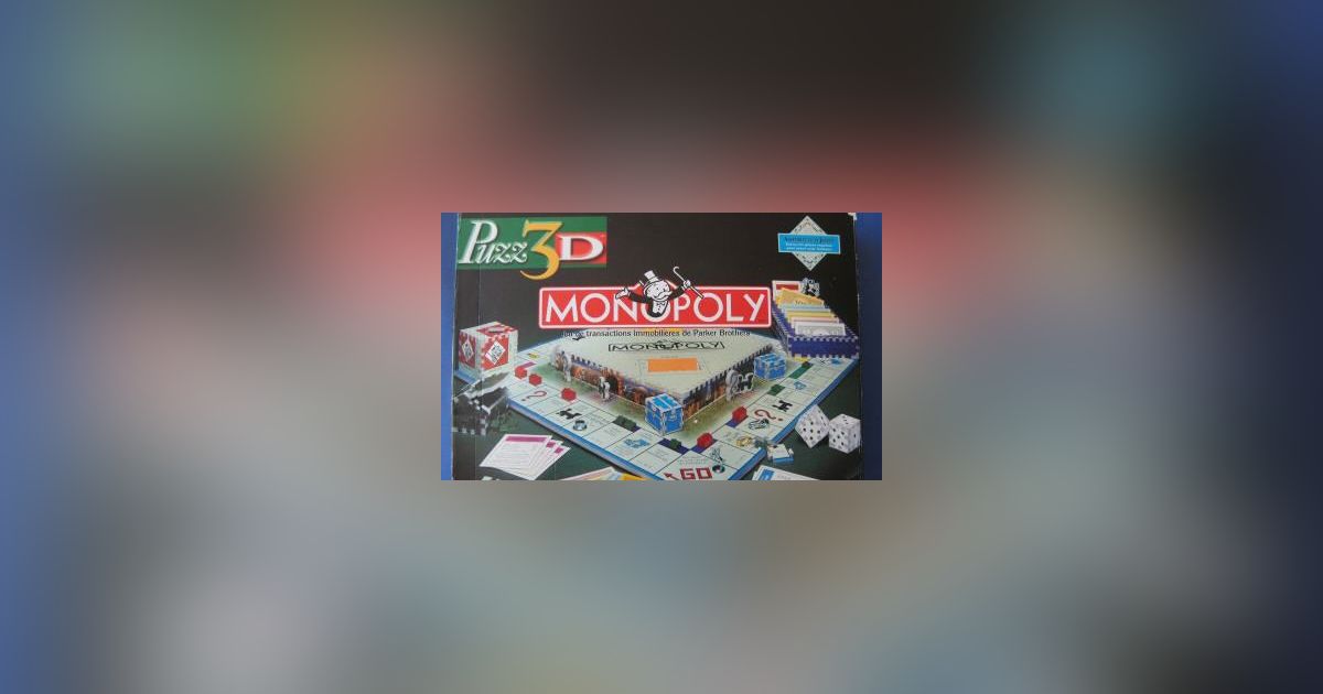monopoly 3d board