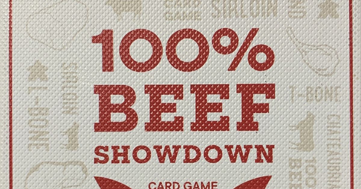 100% Beef Showdown | Board Game | BoardGameGeek