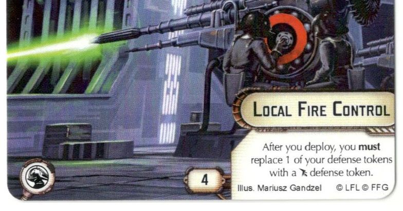 Star Wars: Armada – Local Fire Control Alternate Art | Board Game ...