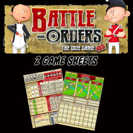 Print and Play: Battle Orders | Juegos Roll & Write