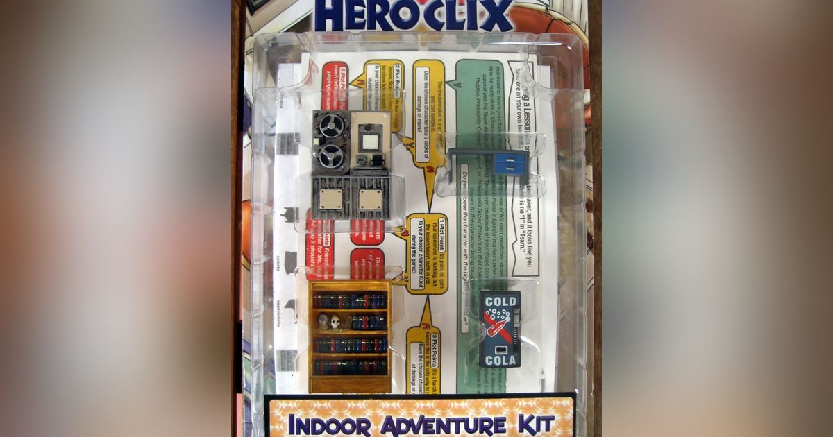 HeroClix Indoor Adventure Kit | Board Game | BoardGameGeek