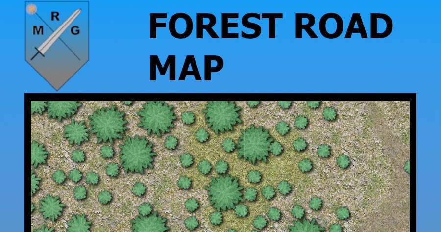 Forest Road Map | RPG Item | RPGGeek