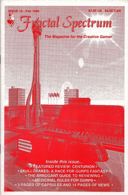 Fractal Spectrum (Issue 13 - Fall 1996) | Issue | RPGGeek