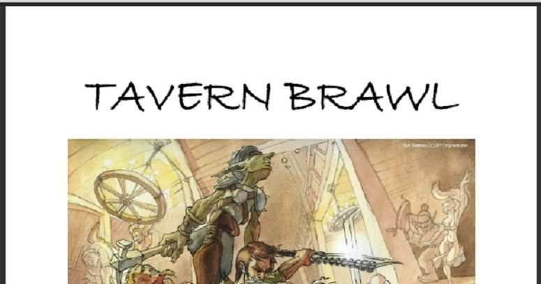 Tavern Brawl | Board Game | BoardGameGeek